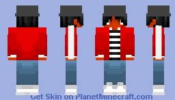 red Minecraft Skin