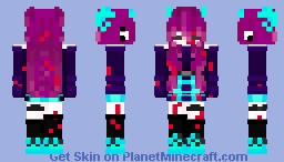Inari Bloody Variant Minecraft Skin