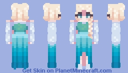 + Elsa + Minecraft Skin