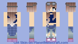 Shark Girl Minecraft Skin