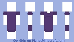 Purple dress Minecraft Skin