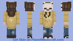 -girl with a mask- Minecraft Skin