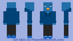 Blue Chicken Minecraft Skin