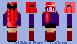 red girl Minecraft Skin