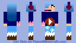 girl youtuber Minecraft Skin