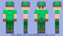 Shroom Slayer Minecraft Skin