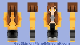 Honey Block Minecraft Skin