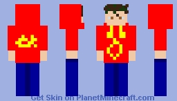 FieryMewtwo(New skin, red version) Minecraft Skin