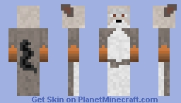 Grey Fox Minecraft Skin