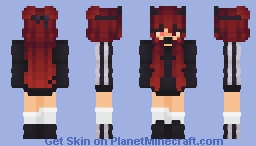 Demon girl Minecraft Skin