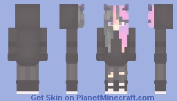 Purple Demon Minecraft Skin