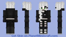 Gothic Vampire Minecraft Skin