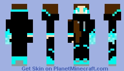 ice element Minecraft Skin
