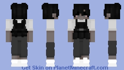 vest w/ white shirt and gray pants Minecraft Skin