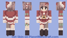 ω☆) magical girl santa Minecraft Skin