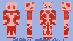 Attack on Titan | Armin's Colossal Titan Minecraft Skin