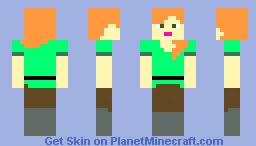 Basic Texture remake (Alex) Minecraft Skin