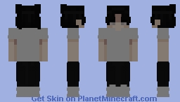 grey Minecraft Skin