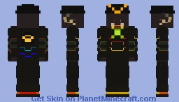 Agent SpiderDemon (ASP) - Custom Minecraft Skin