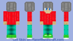 Gray haired boy Minecraft Skin