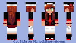 Red Rose Minecraft Skin
