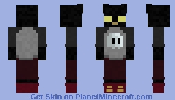 Kurrta Cat Skull Minecraft Skin