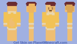 Moogle Minecraft Skin