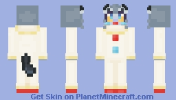 Popcorn the binturong Minecraft Skin