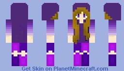 Purpley Violet -~- Minecraft Skin