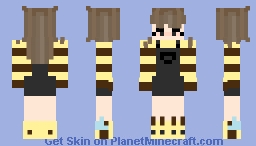 bee girl :) Minecraft Skin