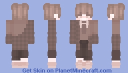 chocolate brown Minecraft Skin