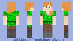 Greener Alex Minecraft Skin