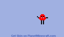 red blob Minecraft Skin