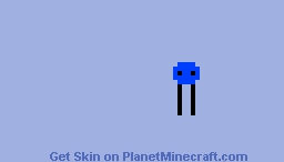 blue blob Minecraft Skin