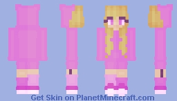 Pink hoodie! Minecraft Skin