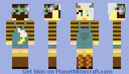 Moobloom Minecraft Skin