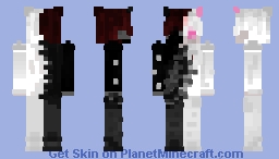Half Demon Minecraft Skin