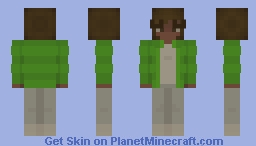 Green jacket Minecraft Skin