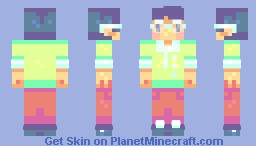 The guy with the glasses Minecraft Skin