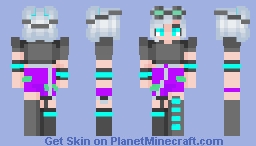 cyberpunk Minecraft Skin