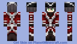 British "Red Coat" Deb Minecraft Skin
