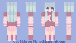 _+-Pink&Blue-+_ Minecraft Skin