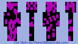 Corrupted skin prank Minecraft Skin