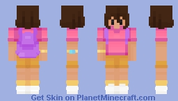 Dora edited Minecraft Skin