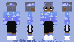 Cloudy Sky Minecraft Skin