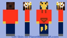Hoodie Bee Minecraft Skin