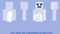 basic ghost Minecraft Skin