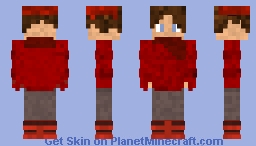 red guy Minecraft Skin