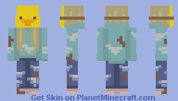 chicka with mask Minecraft Skin