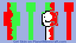 corrupted dream Minecraft Skin